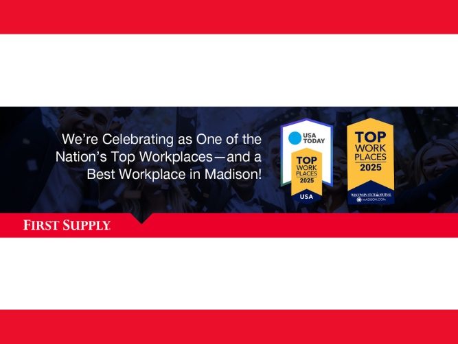 First Supply Wins 2025 Top Workplace Honors from USA Today and Wisconsin State Journal | phcppros